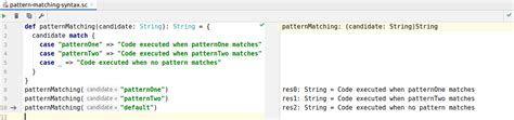 pattern match anything in scala dzone java
