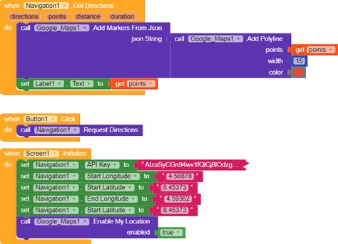 [solved]openrouteservice navigation extension invoke no