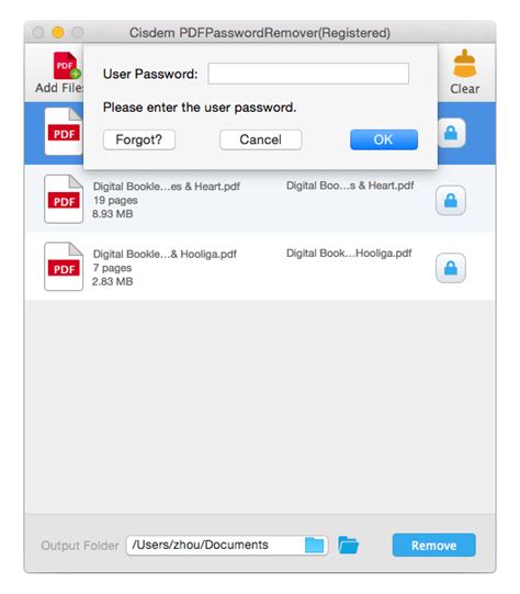 2021 update 4 ways to remove password from pdf on mac