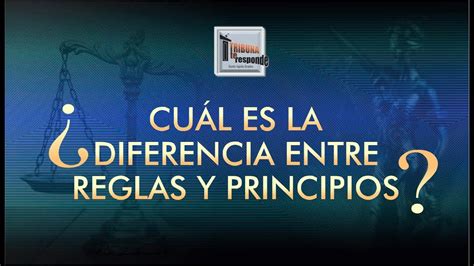 Reglas Y Principios Diferencias Ttr 228 Youtube