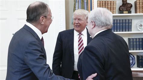 Reports Trump Gave Classified Info To Russians During White House