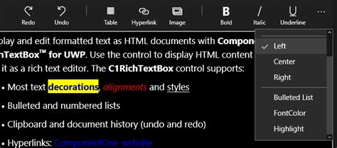 in addition to the richtextboxmenu control in richtextbox
