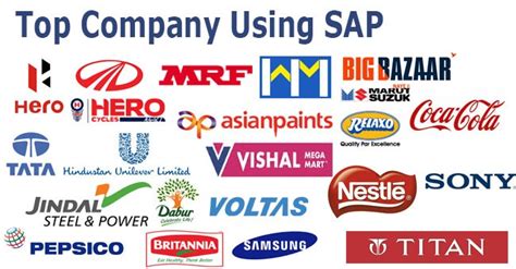 top companies using sap software in india