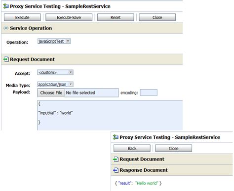 osb 12c handle json message inside pipeline using javascript action