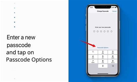 how to use a custom alphanumeric passcode on iphone and ipad