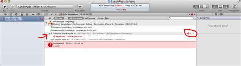 ios project build failed in xcode itecnote