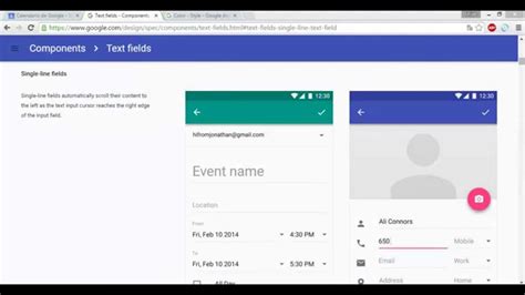 textfield material design in javafx youtube