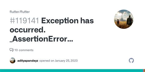 exception has occurred assertionerror package flutter src services