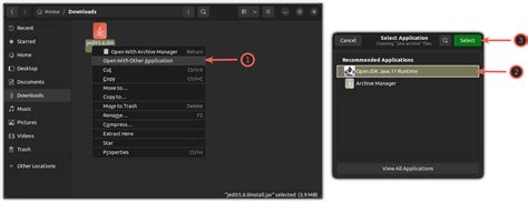 how to run jar file in ubuntu linux