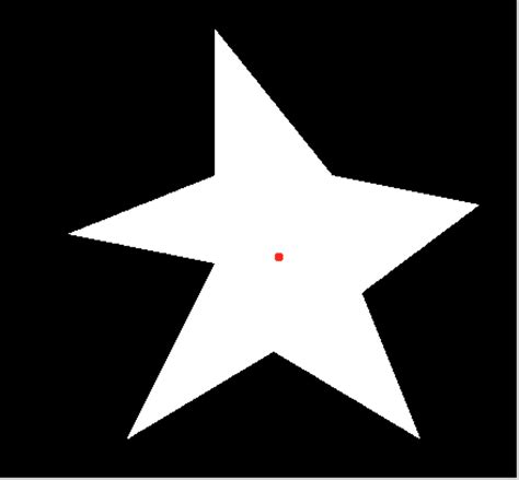 image processing detect corner coordinates of a non