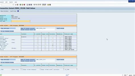 sap abap transaction variants new youtube