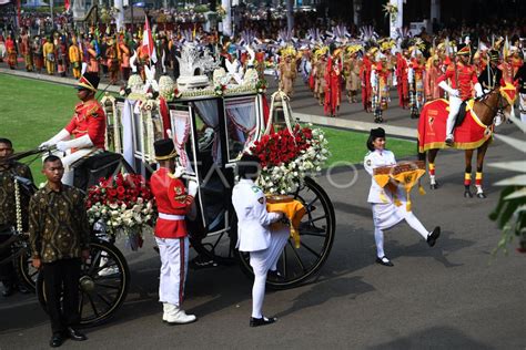 Upacara Peringatan Detik Detik Proklamasi Antara Foto