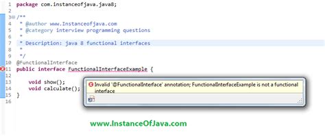 functional interface with multiple methods in java 8 instanceofjava