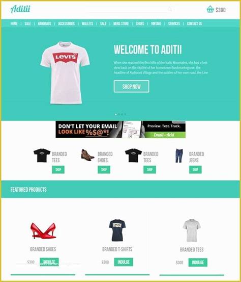 free responsive ecommerce website templates wordpress of 33 free and