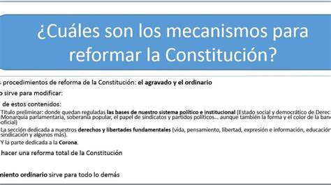 Pasos Para Una Reforma Constitucional