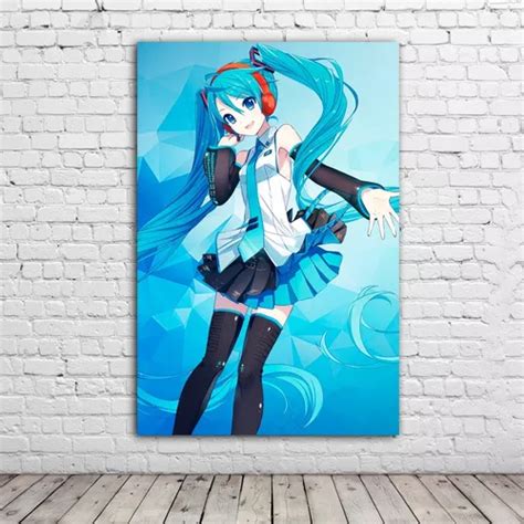 Cuadro Decorativo Moderno Miku