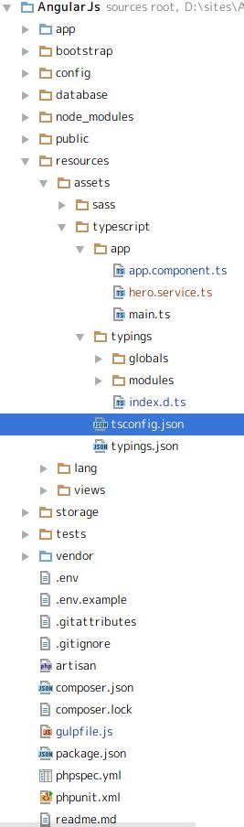 laravel angular 2 inject the service exception typeerror cannot