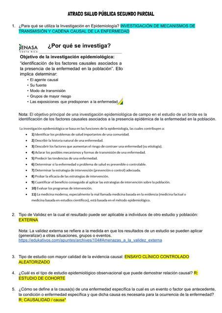 Atraco Salud Pública Segundo Parcial Elsa Hernández Udocz