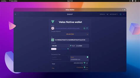 install velas desktop wallet on manjaro linux using the snap store
