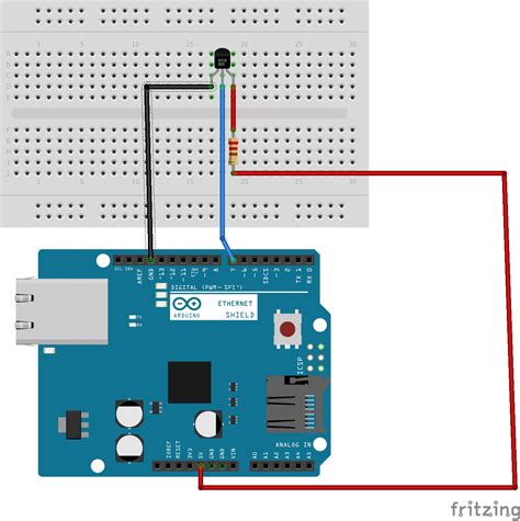 internet temperature station arduino project hub