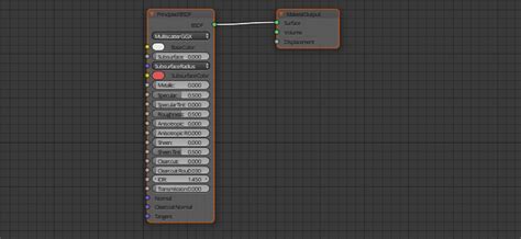 cycles render engine how to set default shader to principled bsdf