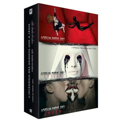 Dvd Coffret American Horror Story Saisons 1 à 3 Cdiscount Dvd