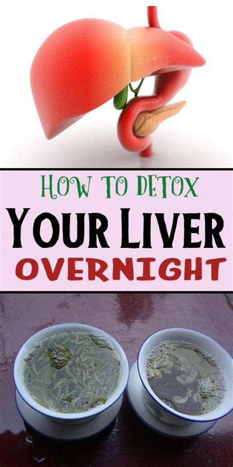 How To Detox Your Liver Overnight Beauty Glamour Detoxdrinks Detox