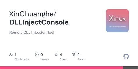 github xinchuanghe dllinjectconsole remote dll injection tool