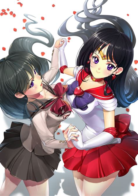 Safebooru 2girls D Absurdres Back Bow Bare Legs Bishoujo Senshi