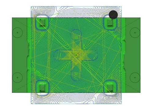 solved 3d adaptive clearing entry position autodesk community