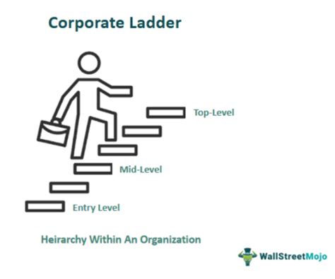 Corporate Ladder Meaning Positions Structure How To Climb