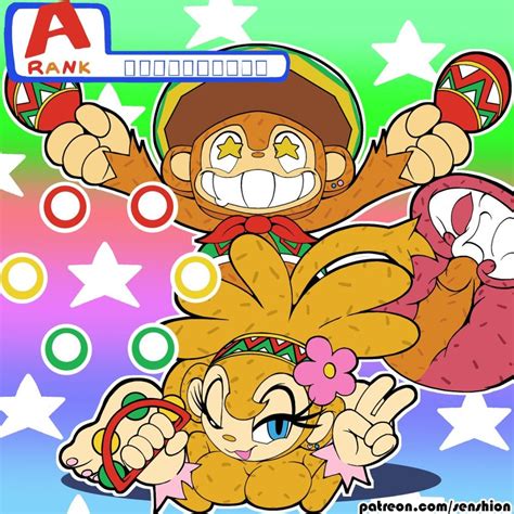 senshionart amiga amigo samba de amigo sega sonic team highres