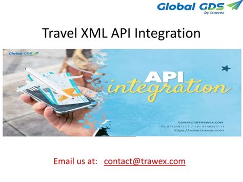 ppt travel xml api integration powerpoint presentation free download