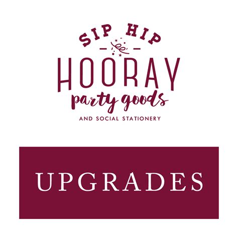 Sip Hip Hooray Upgrades Ink Color Split Fee Siphiphooray