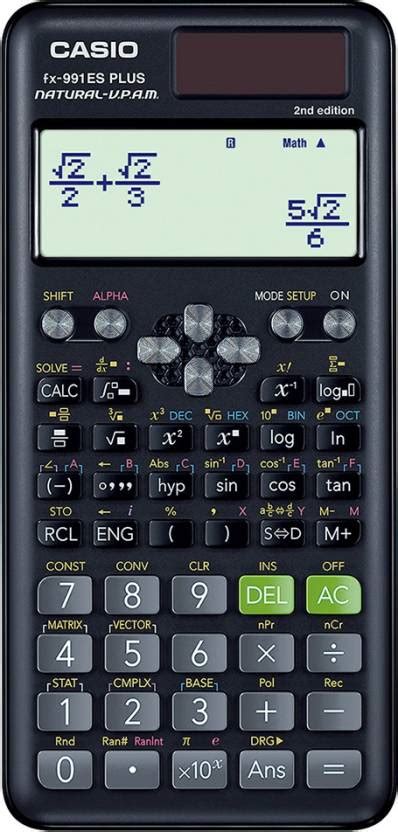 Casio Fx 991es Plus 2nd Edition Scientific Scientific