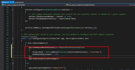 asp mvc core 2 2 — no spa with webpack 4 jquery bootstrap babel