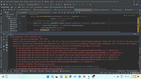 android error inflating class fragment can anyone explain why this