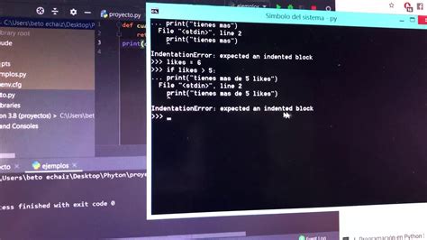 soluciÓn python indentationerror expected an indented block youtube