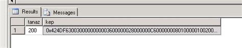 sql server how mssql image data type works with php pdo