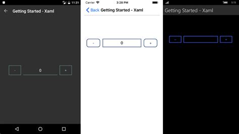 getting started with xamarin forms numericinput control telerik ui