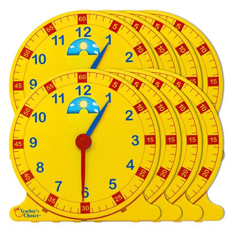 learn how to tell time teaching clock classroom demonstration