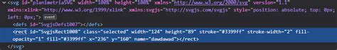 javascript rect doesn t visualized after append stack overflow