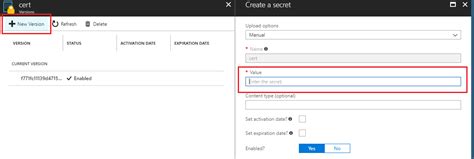 azure key vault how to update the secrets itecnote