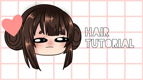 Gacha Life Hair Editing Tutorial 💓 Youtube