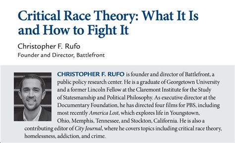 Critical Race Theory What It Is And How To Fight It Imprimis