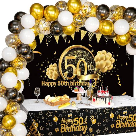 Gold 50th Birthday Balloons Ubicaciondepersonas Cdmx Gob Mx