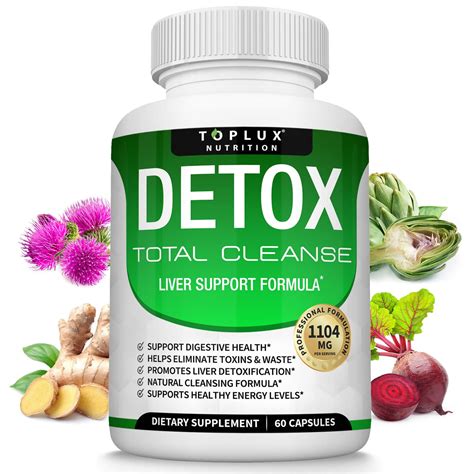 Detox Cleanse Liver Colon Cleanser Body Detoxifier Natural 5 Day