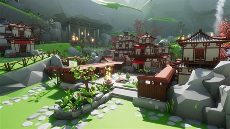[unity] lowpoly environments — polycount