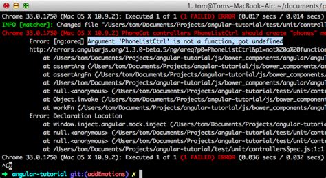 jasmine angularjs testing argument phonelistctrl is