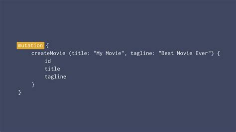anatomy of a mutation how to introduction to graphql treehouse